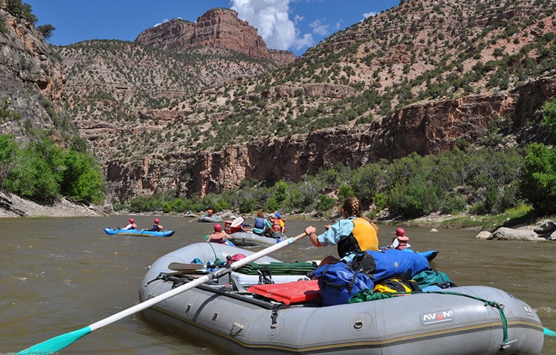Rafting the Wild and Free Yampa: Dinosaur National Monument, Colorado ...