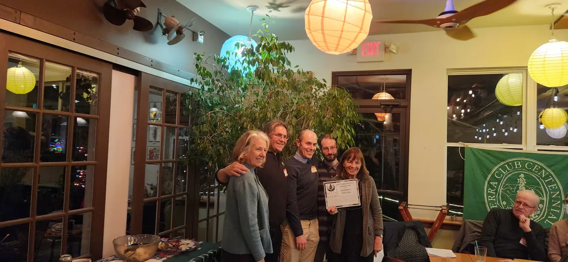 SIERRA CLUB HONORED REPRESENTATIVE MOLLIE BURKE and COMMUNITY LEADER ...