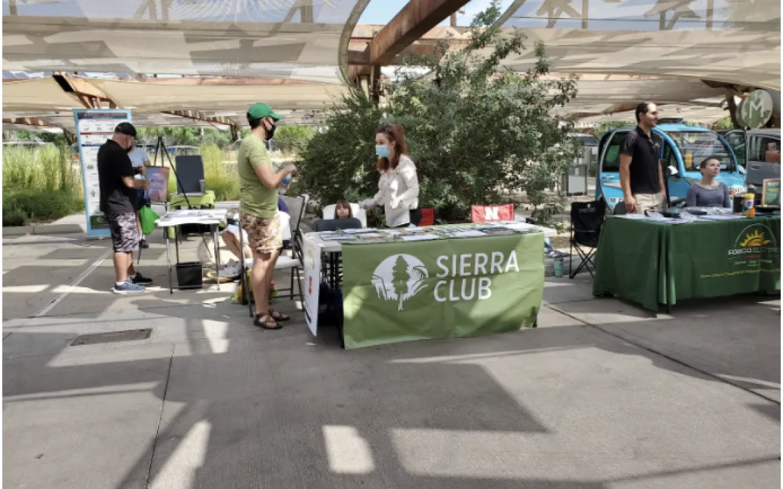 Volunteer to Table Community Events | Sierra Club