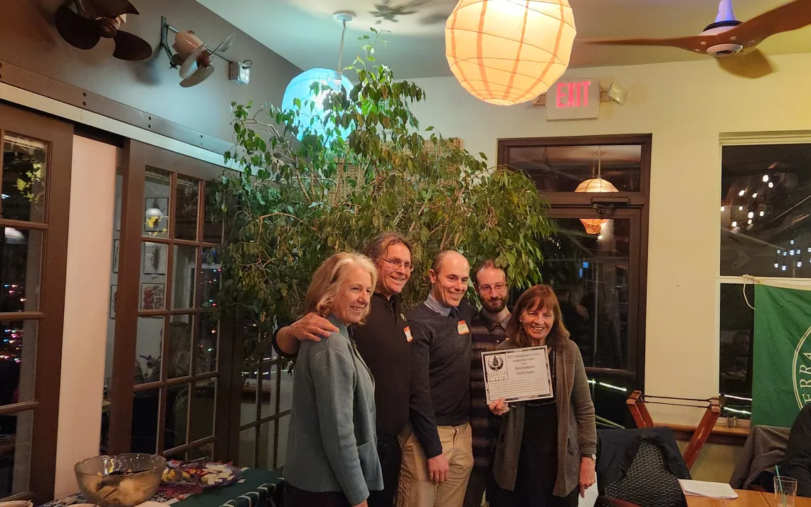 SIERRA CLUB HONORED REPRESENTATIVE MOLLIE BURKE and COMMUNITY LEADER ...