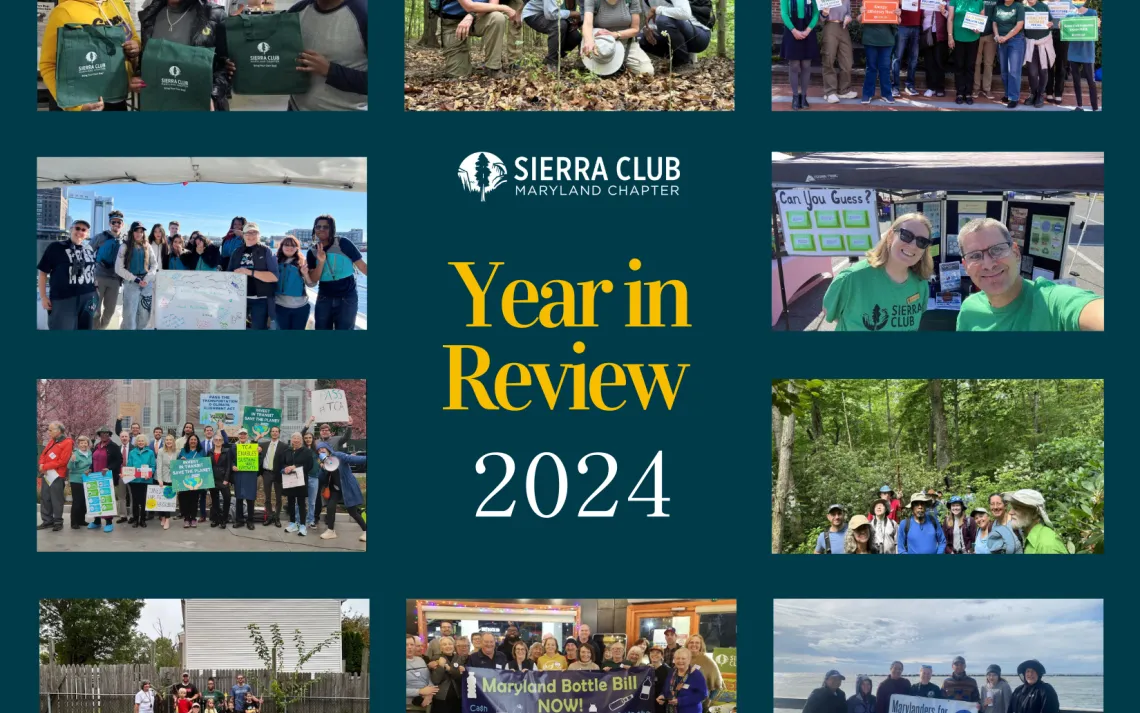 Maryland Sierra Club Highlights of 2024 | Sierra Club
