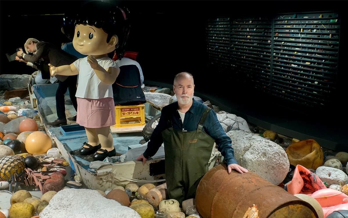Generation X Author Douglas Coupland Turns Ocean Trash Into Art ...
